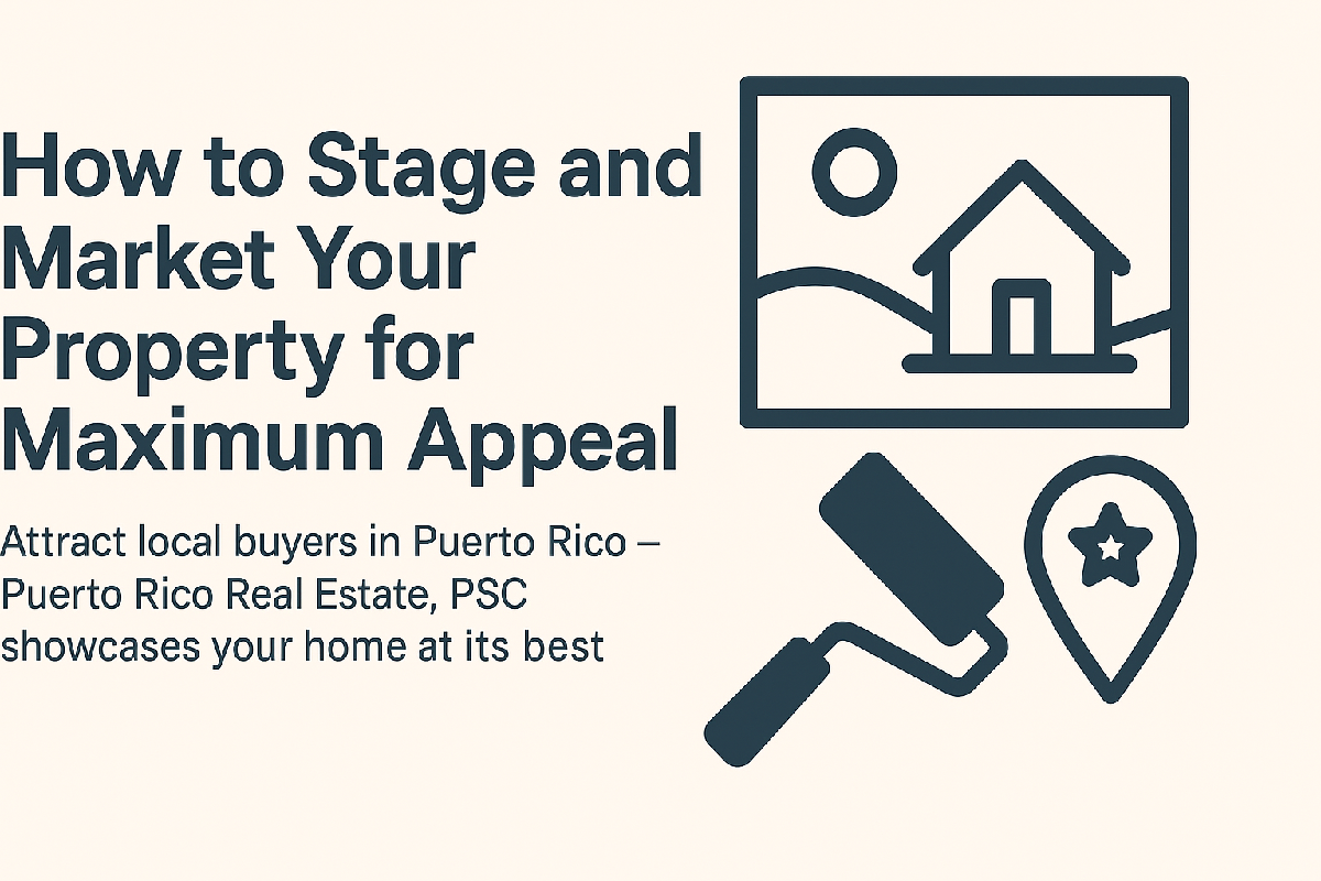 Stage and Market Your Puerto Rico Home | Real Estate Tips