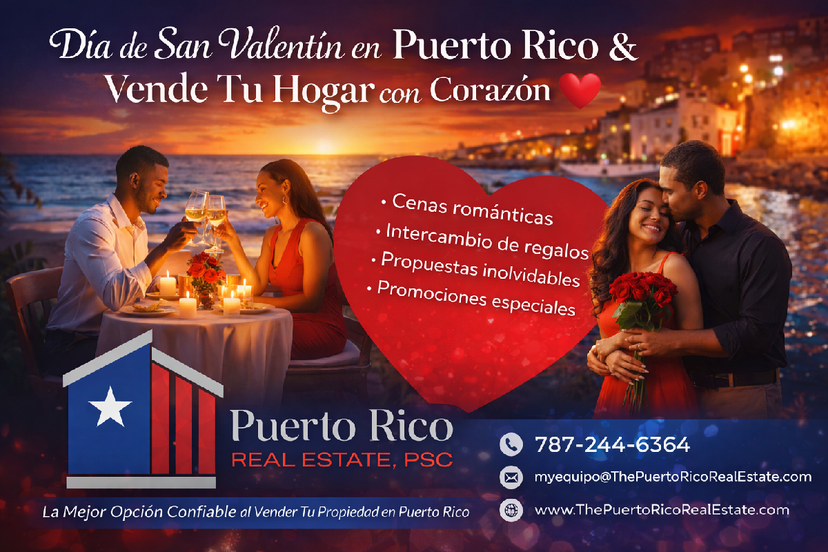Día de San Valentín en Puerto Rico y Vende Tu Hogar