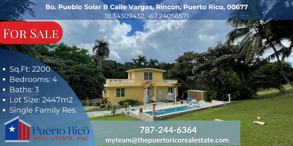 Tu casa ideal en Rincón, Puerto Rico te espera